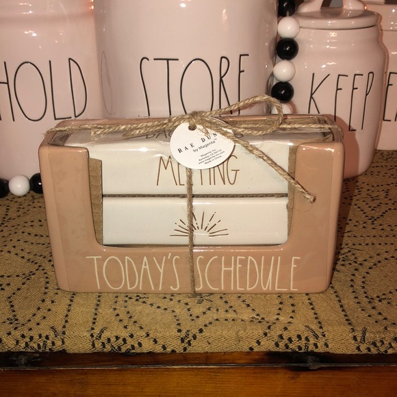 Rae Dunn | Office | Rae Dunn Todays Schedule Desk Accessory | Poshmark